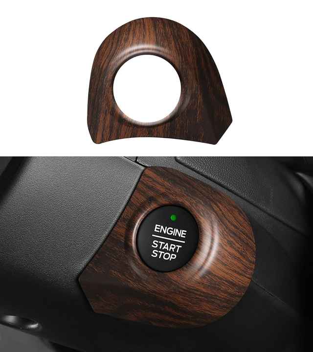 Car Engine Start Stop Push Start Button Cover Trim Compatible with Ford ...