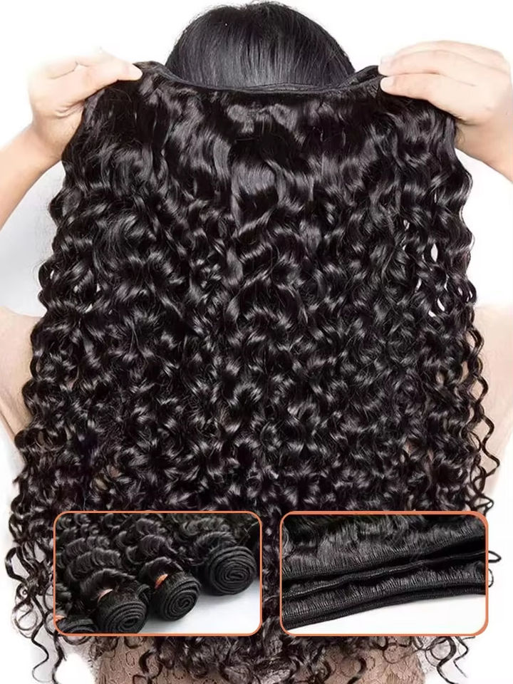 Mongolian Kinky Curly Human Hair Bundle Remy 3 4 Bundles Jerry Curly 30 ...
