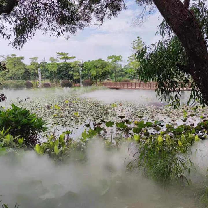 High Pressure Fog Machine Outdoor Water Humidifier Cooling Mist System ...