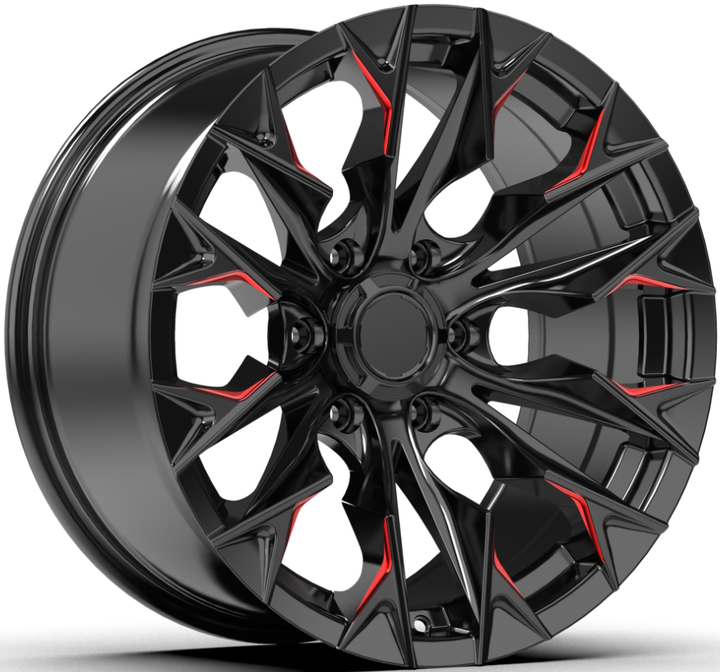 DX411 Car Alloy Wheels - Durable, Stylish off-Road Rims
