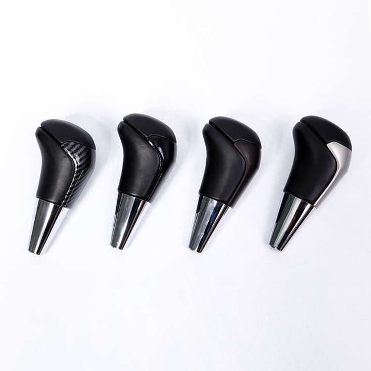 Toyota Harrier Gear Knob - Black Leather Automatic Shift