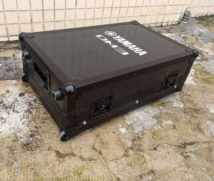 Custom Rolling Mixer Flight Case for Yamaha DM3 Console