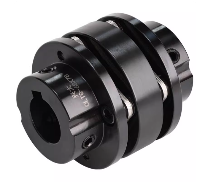 45 Steel Coupling Double Diaphragm Set Screw Series Double Flange High ...