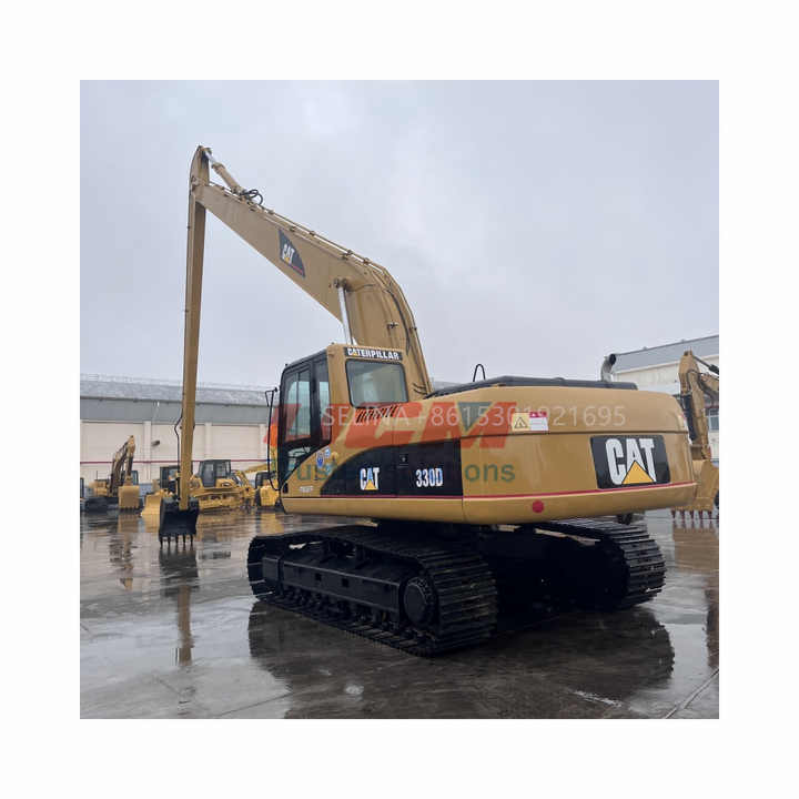 Used Cat320D 330d Excavator Long Reach Boom Arm 50 Feet 15 Meters ...