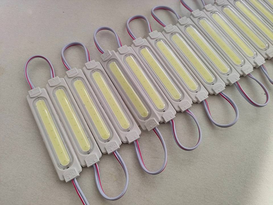 24V RGB IP67 Waterproof COB Module Advertising Light Box LED Motorcycle ...