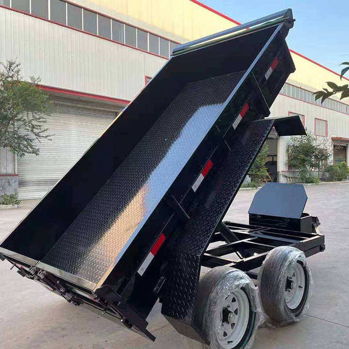 3500kg Tipper Trailer Tractor Trailers 6 by 10 Farm Dump Trailer for ...