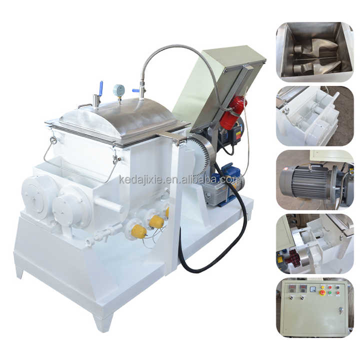 KEDA 5L 50L KNEADER MACHINE Lab Double Z Blade Mixer Sigma Shape Arm ...