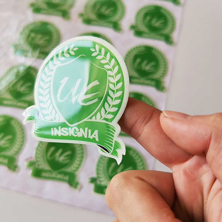 Custom 3D Dome Silica Gel Stickers - Durable & Clear