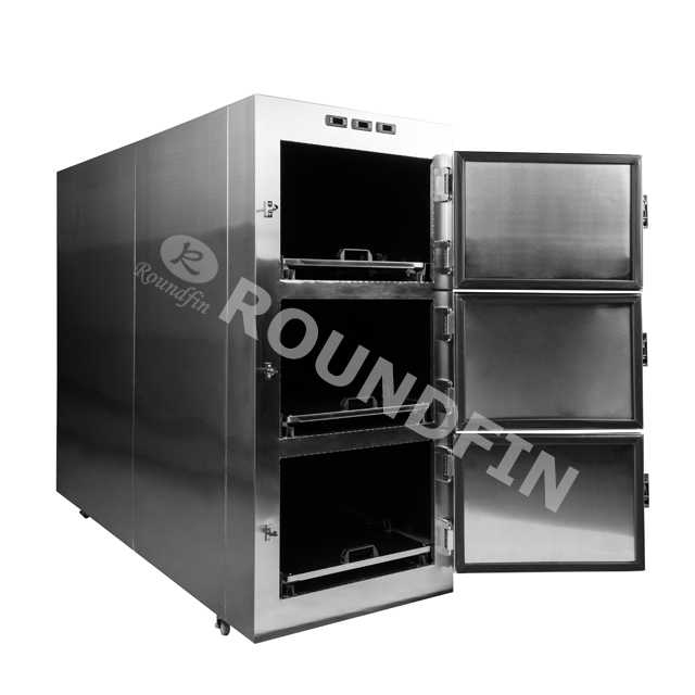 Medical Cadaver Refrigerator - 3 Drawer Mortuary Casket