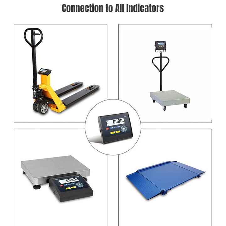 Professional Alarm Light LED Weighing Controller Bench Scale