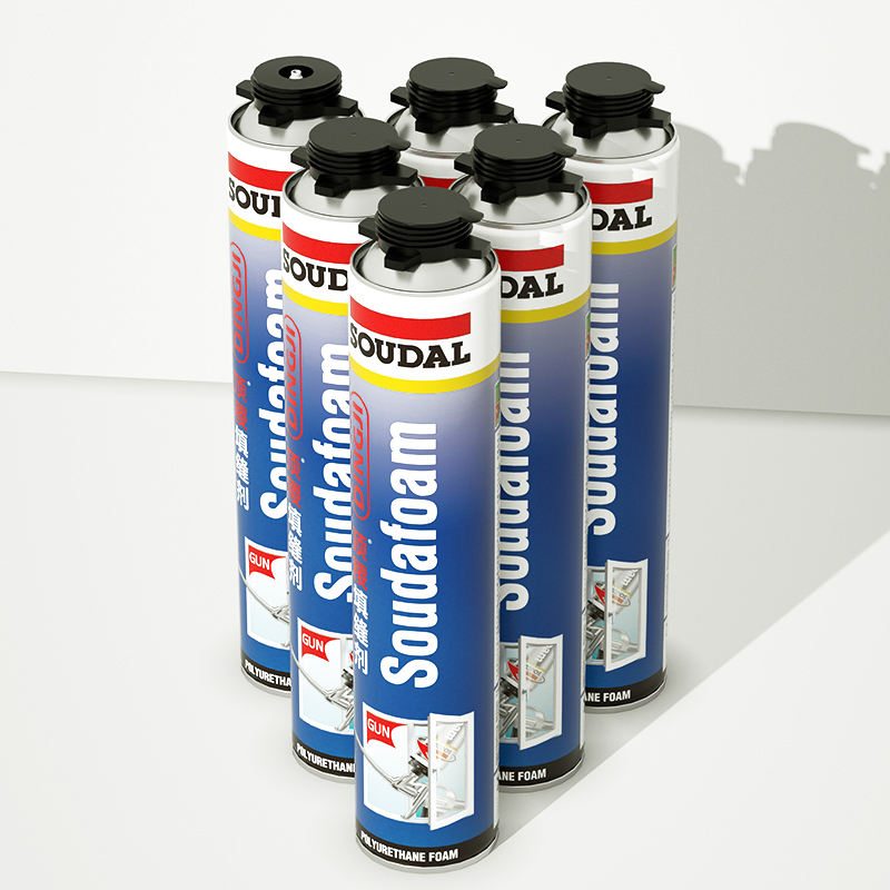 Expanding Neutral PU Foam Spray 750ML Eco-friendly Professional Fixing Foam for Doors & Windows ...
