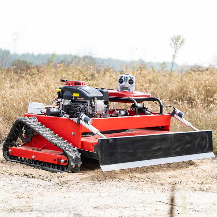 Loncin 452cc Engine Remote Control Lawnmower - Garden Robot