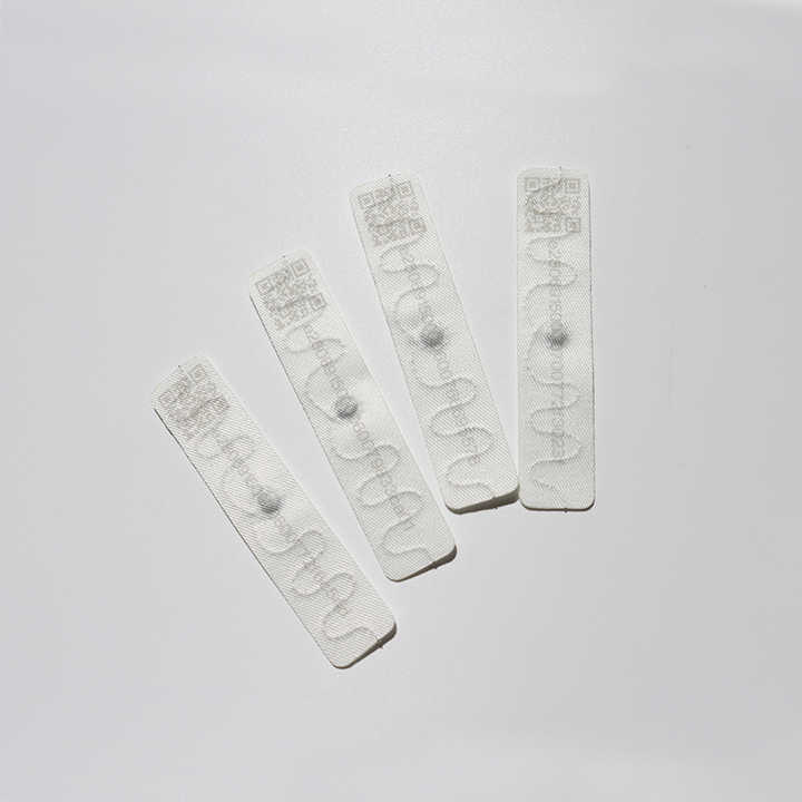 RFID UHF Laundry Tags With EPC Code Fabric Tags for Linen Management QR ...