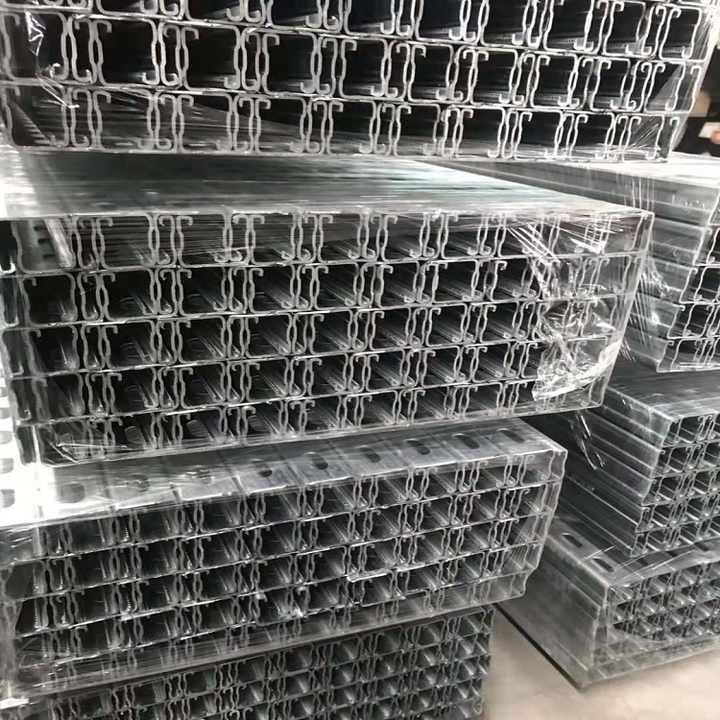 HDG and Galvanized Steel Unistrut Channel/C Channel Steel Rail 41x41 ...
