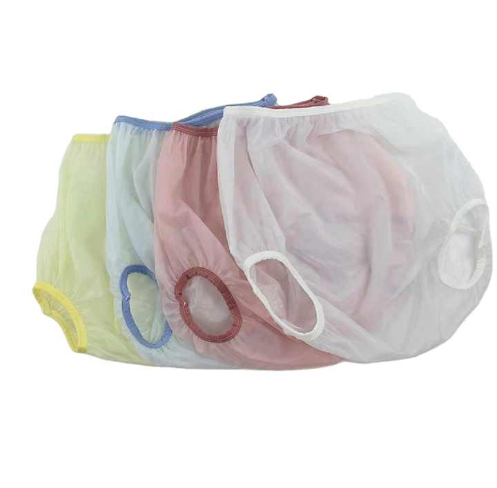 Custom Reusable PVC /PEVA Baby Waterproof Plastic Pants Plastic Baby ...