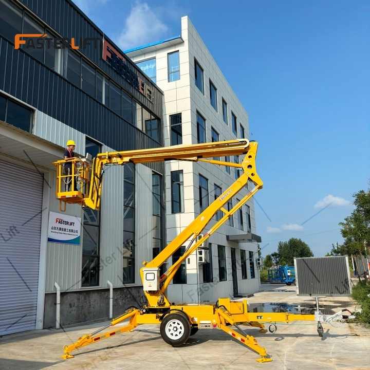 Direct Factory Supply 12-26m Electric Articulating Boom Lifts Cable ...
