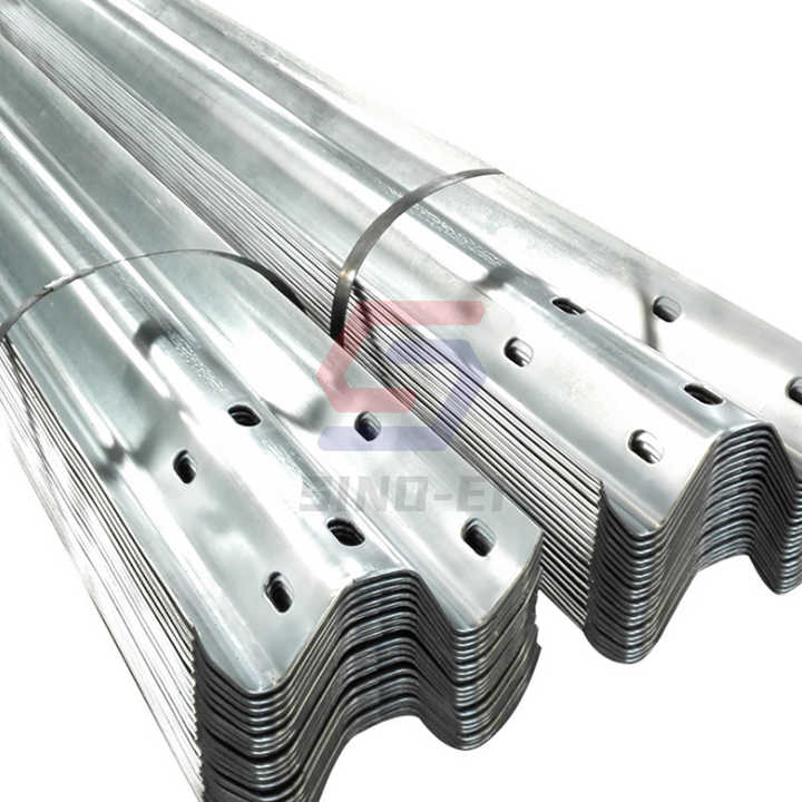 Highway Traffic Safety Galvanized W Beam Steel Guard Rail Standard ...