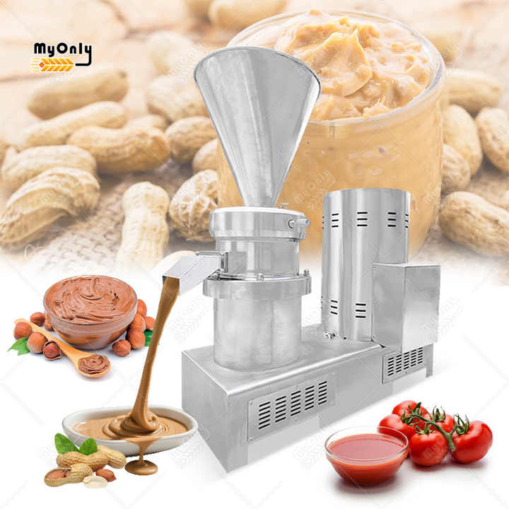 MY 2025 Best Colloid Mill 11kw Bone Mud Make 100-200 Kg Peanut Butter ...