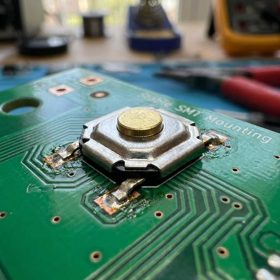 SMD 5.2X5.2MM Tactile Tact Push Button Micro Switch Momentary| Alibaba.com