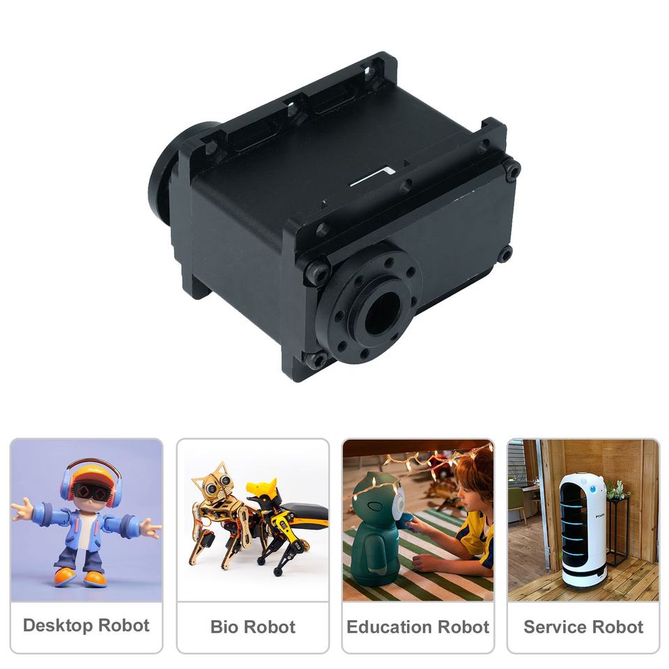 RDM200T 200kg High Torque Brushless Motor Servo Magnetic Encoder Double ...
