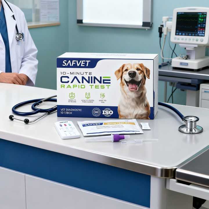 Canine Cpv Cdv Ehr Test De Moquillo Ehrlicha Parvo Parvovirus Distemper ...