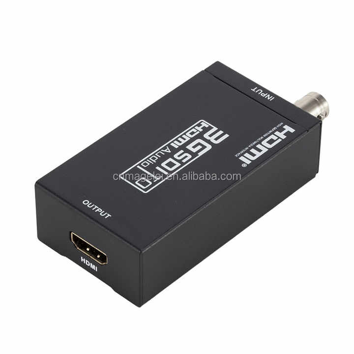 3G SDI Input To HDMI Output Audio Converter 1080P SD-SDI / HD-SDI To ...