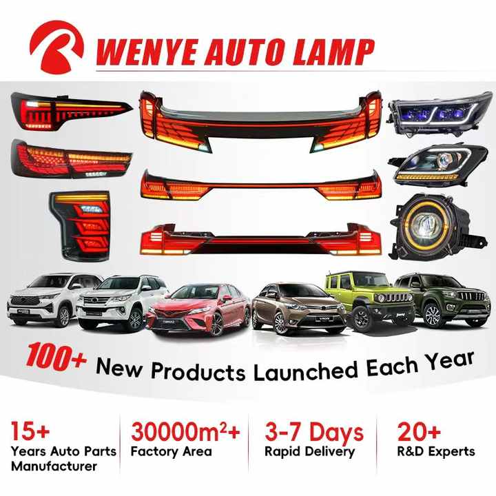 Wenye Auto Lamp Led Stop Light for Toyota Rush 2014-2016 Rear Tail Lamp ...