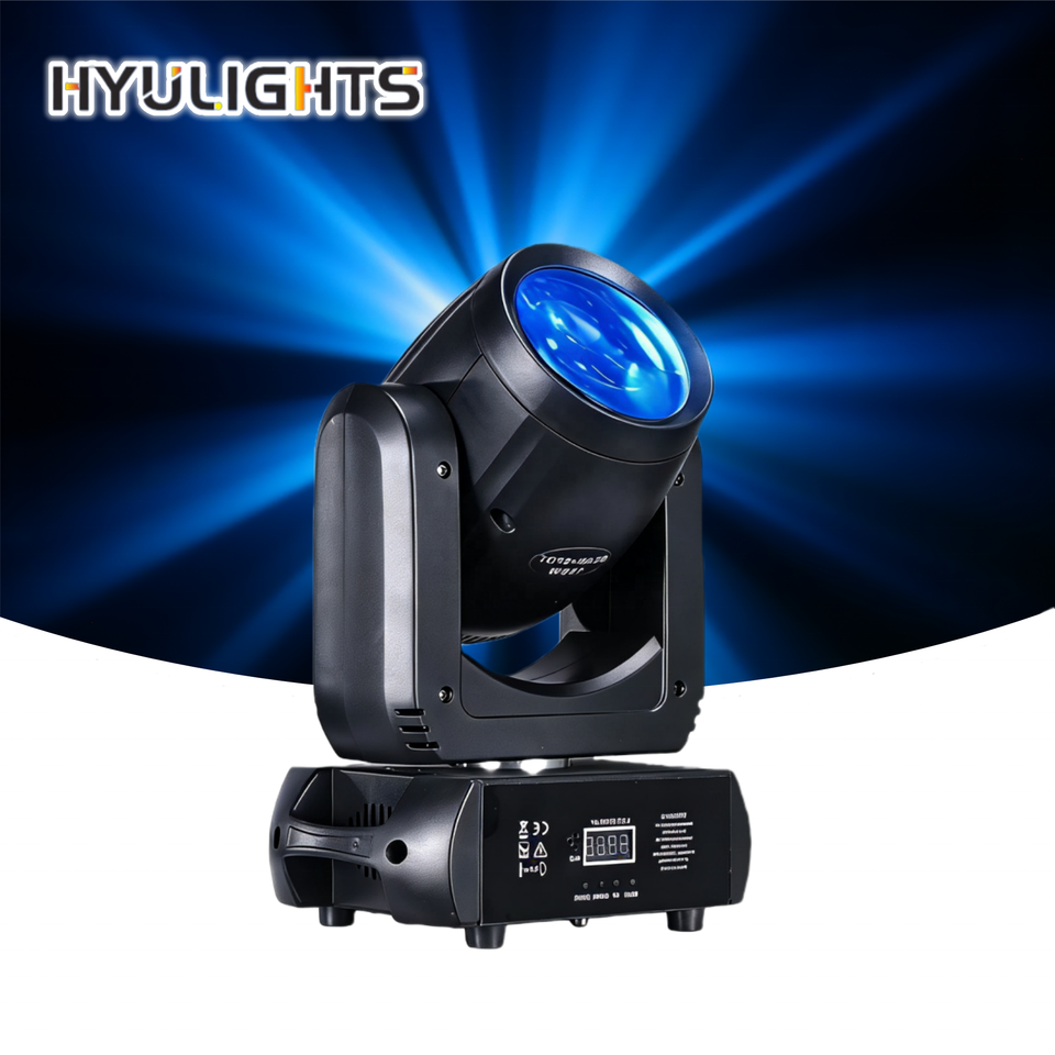 RGBW 150W Beam Moving Head Light 18 Rotating Prisms DMX512 Control ...