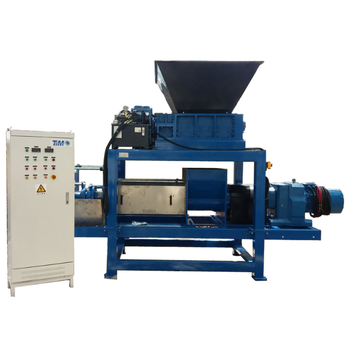Oil Palm Empty Fruit Bunch Shredder & Dewatering Squeezer