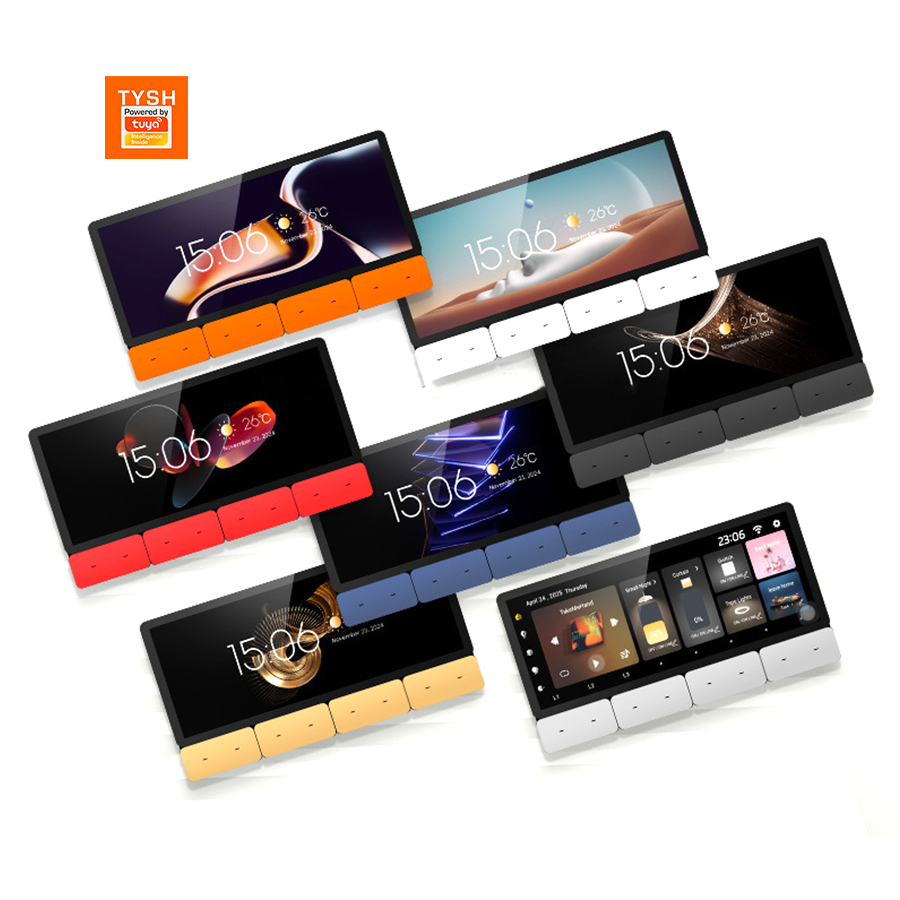 TYSH 6.2 Inch Smart Monitor With Build in Relay and Speaker Button ...
