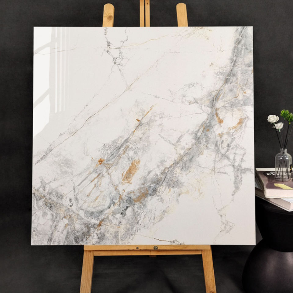 Luxury Stone Tile Living Room Marble Floor Ceramic Tiles for House ...
