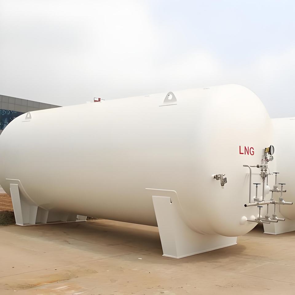 Industrial Gas Plant Cryogenic Tank for LOX LIN LAR with Vacuum ...