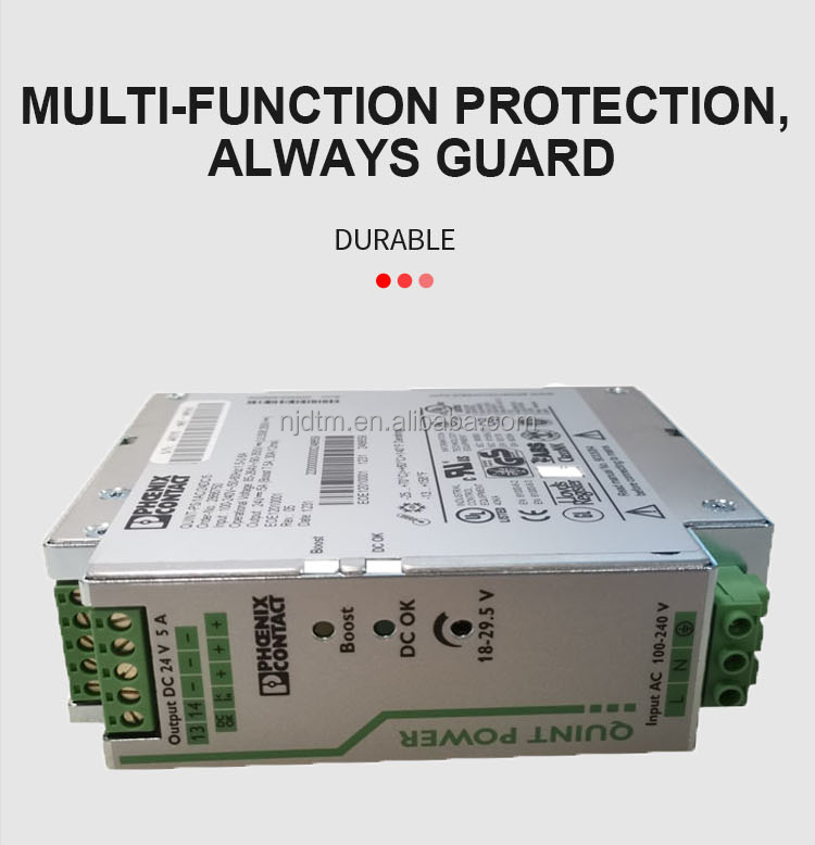 2866750 Phoenix Contact 24v DC Power Supply QUINT-PS/1AC/24DC/ 5 ...