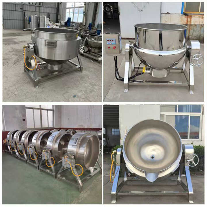 mixer 100-600l pot with agitator for marmite seasoning double-jacketed ...