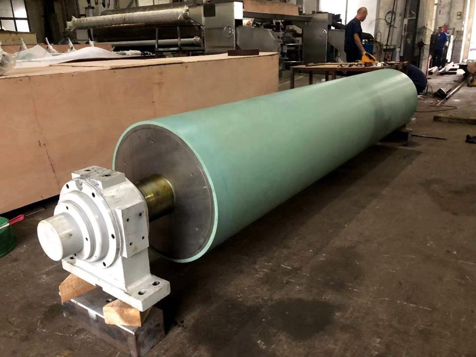 New Design Kraft Paper Press Roll / Natural Stone Press Roll for Paper ...