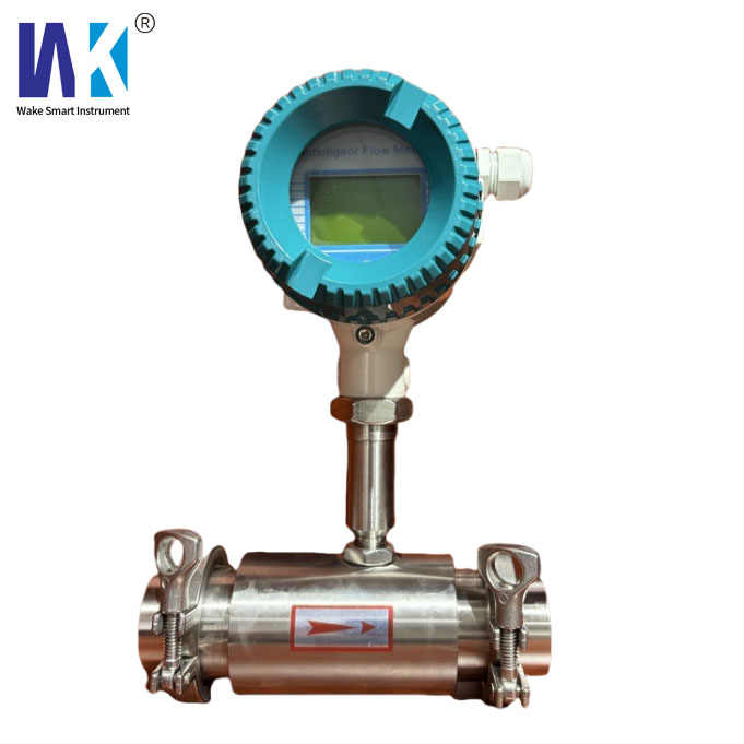 OEM Supported RS485 Medium 4-20mA diesel Pulse Output Fuel Oil IP65/IP67 Digital Turbine Flow ...