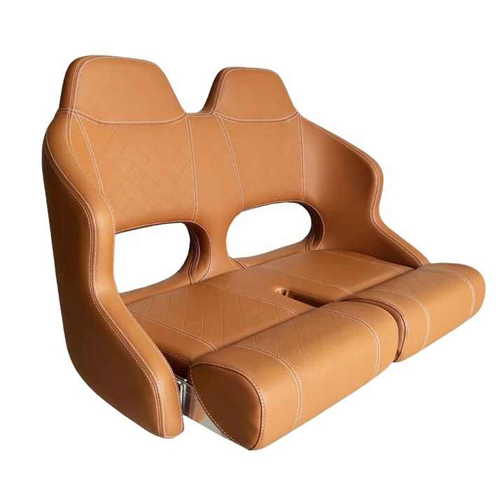 DOWIN Marine Grade Yacht Deluxe Two-Seater Boat Seat Bench