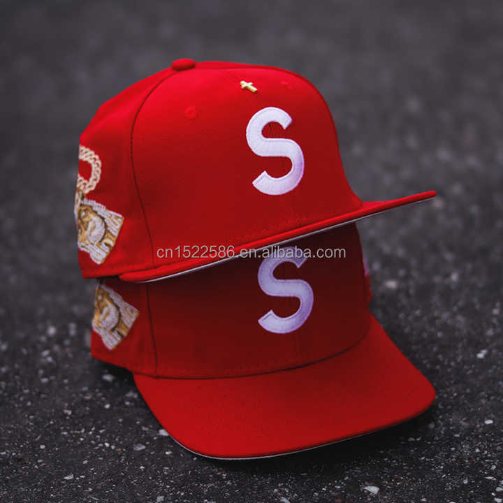 Custom Logo Embossed Flat Brim Snapback Hat Fitted Sports Nueva Gorras Era Originales Beisbol ...