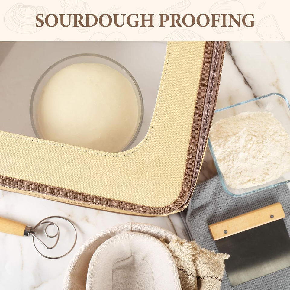 Homemade Sourdough Proofing Box - Perfect for Dough & Yogurt