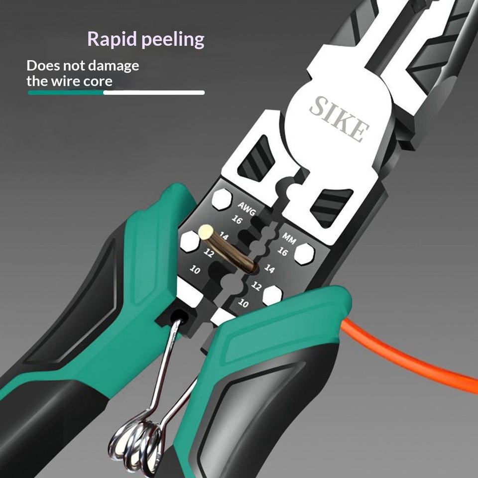 OEM multifunctional electric pliers industrial grade DIY stripping wire ...