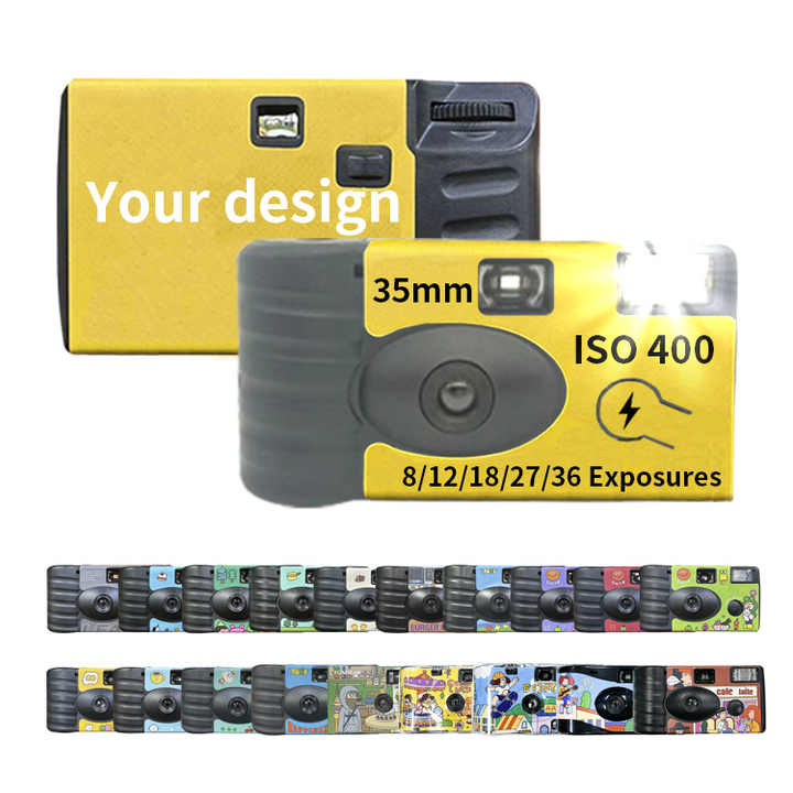 Wholesale Disposable Camera 35mm Film - Cute & Customizable