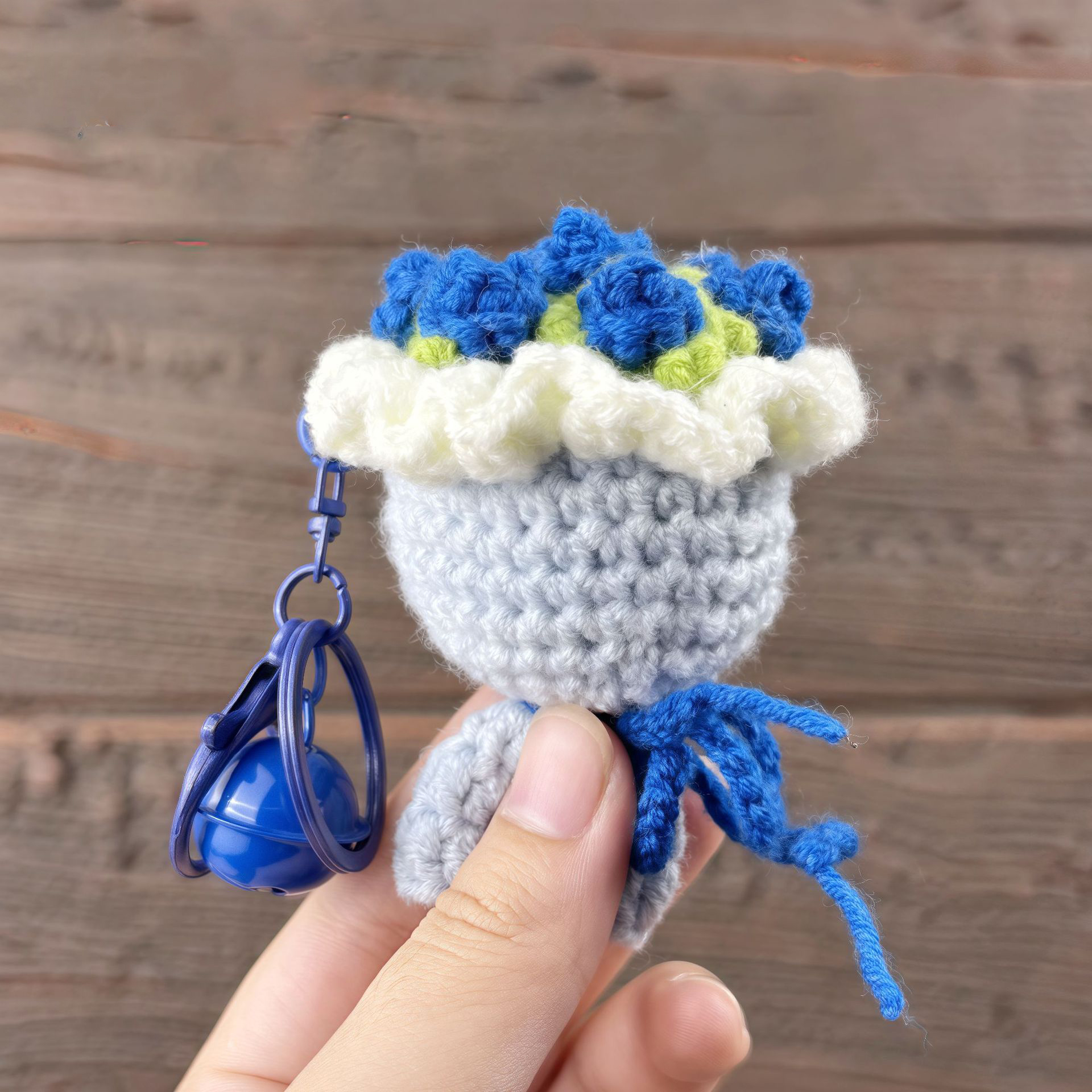 Handmade Crochet Keychains - Customizable and Cute