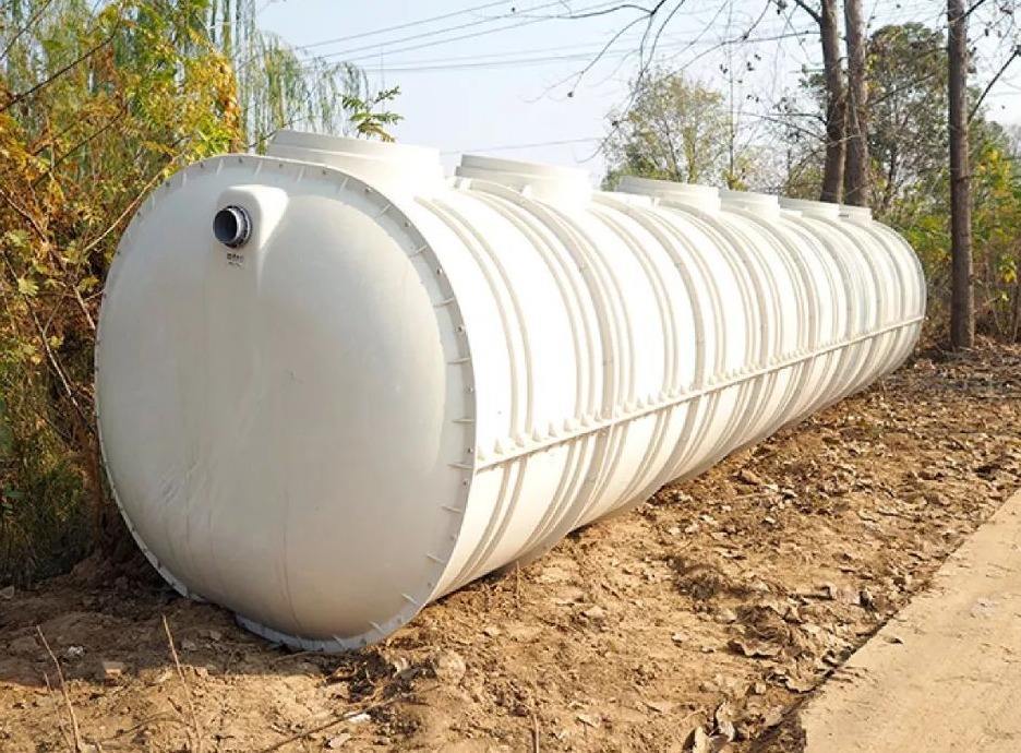 Three-chamber septic tank, domestic sewage treatment sewage treatment ...