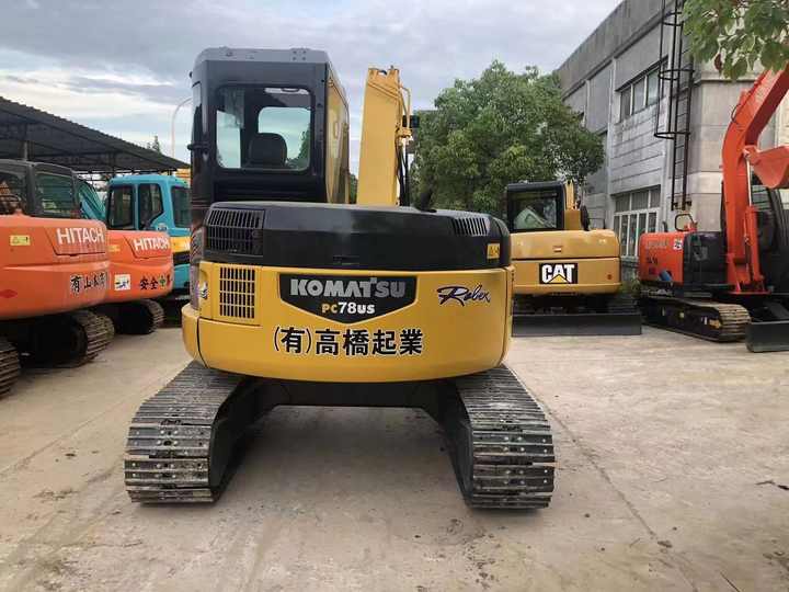 Original Japan Komatsu Used Pc78 Excavator Japanese 8 Ton Machine Used ...