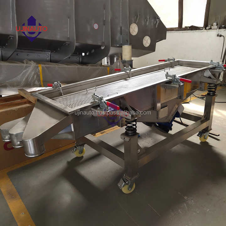 Linear Cement Vibrating Sieve Machine Horizontal Motor Design for ...