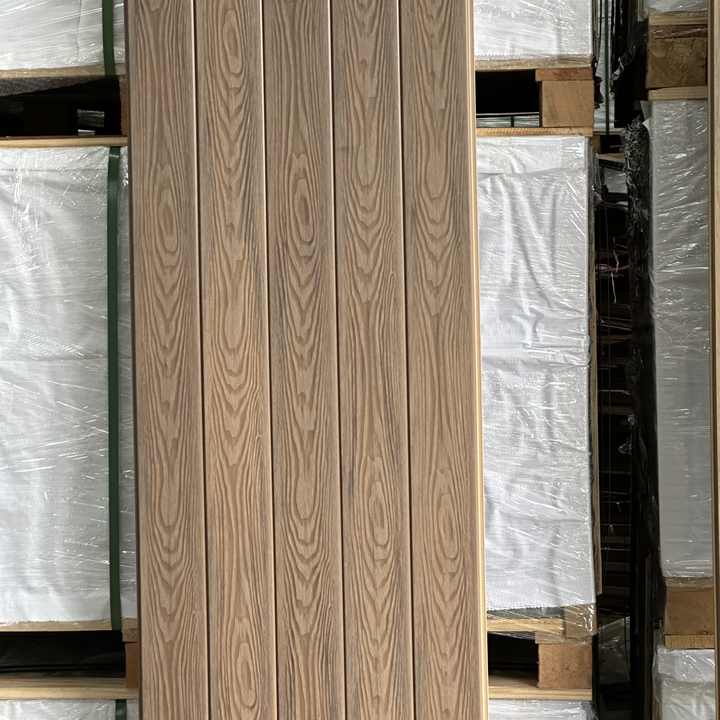 Exterior Wall Cladding Wood Composite WPC Panels Plafon Pvc Decoration ASA Co-extruded Outdoor ...