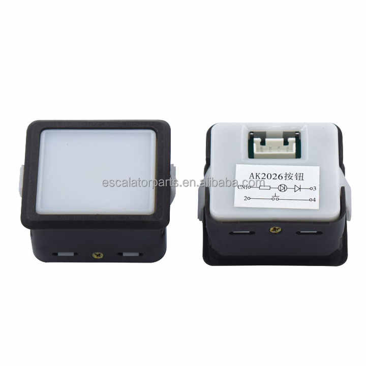 AK2026 Elevator Square Calling Push Button - Reliable Parts