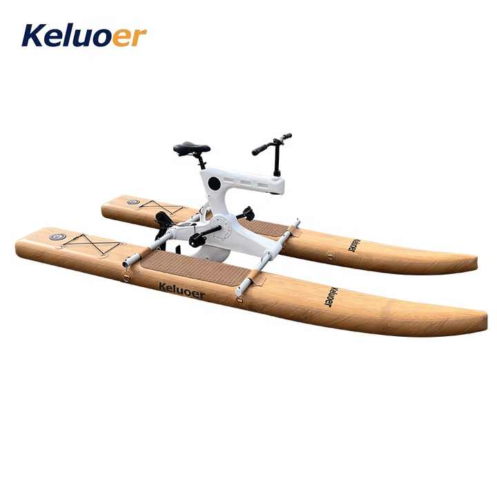 11.5ft Floating Inflatable Water Bike Sea Pedal Bicycle for Ocean ...