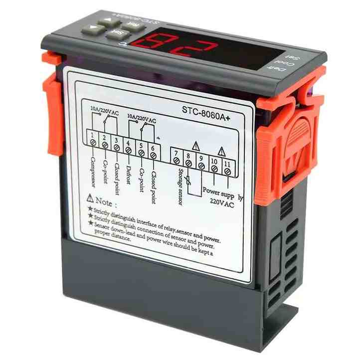 STC-8080A+ Microcomputer Switch Refrigeration Heating Temperature ...