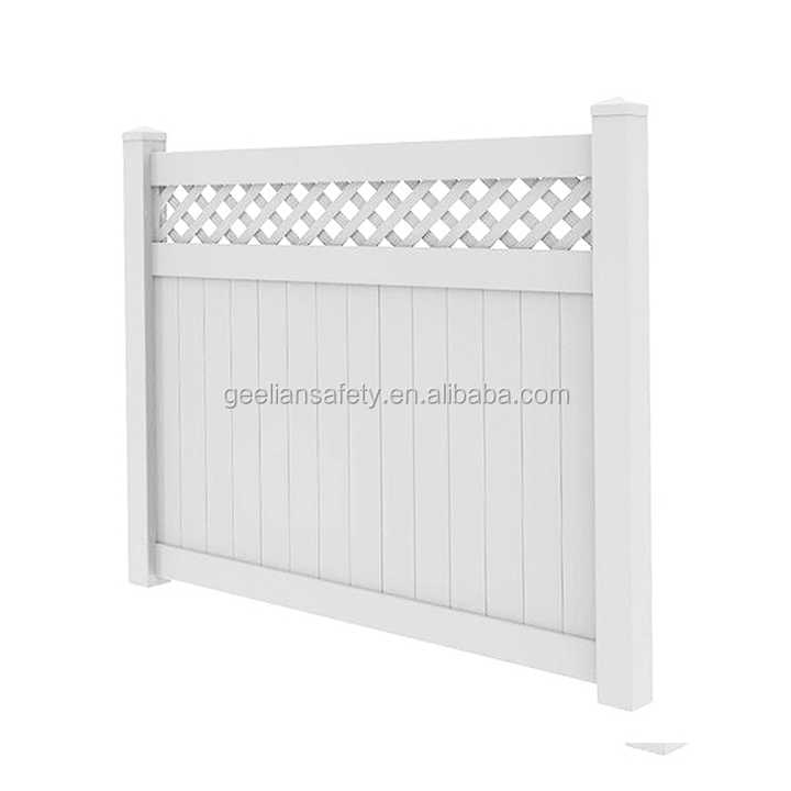 Durable and Stylish Garden Fence Panels - UV Proof PVC